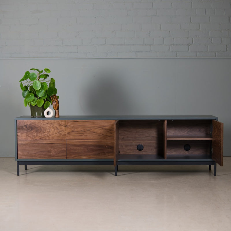 Walnut TV Unit Ari – Storage TV Unit | KODA Studios
