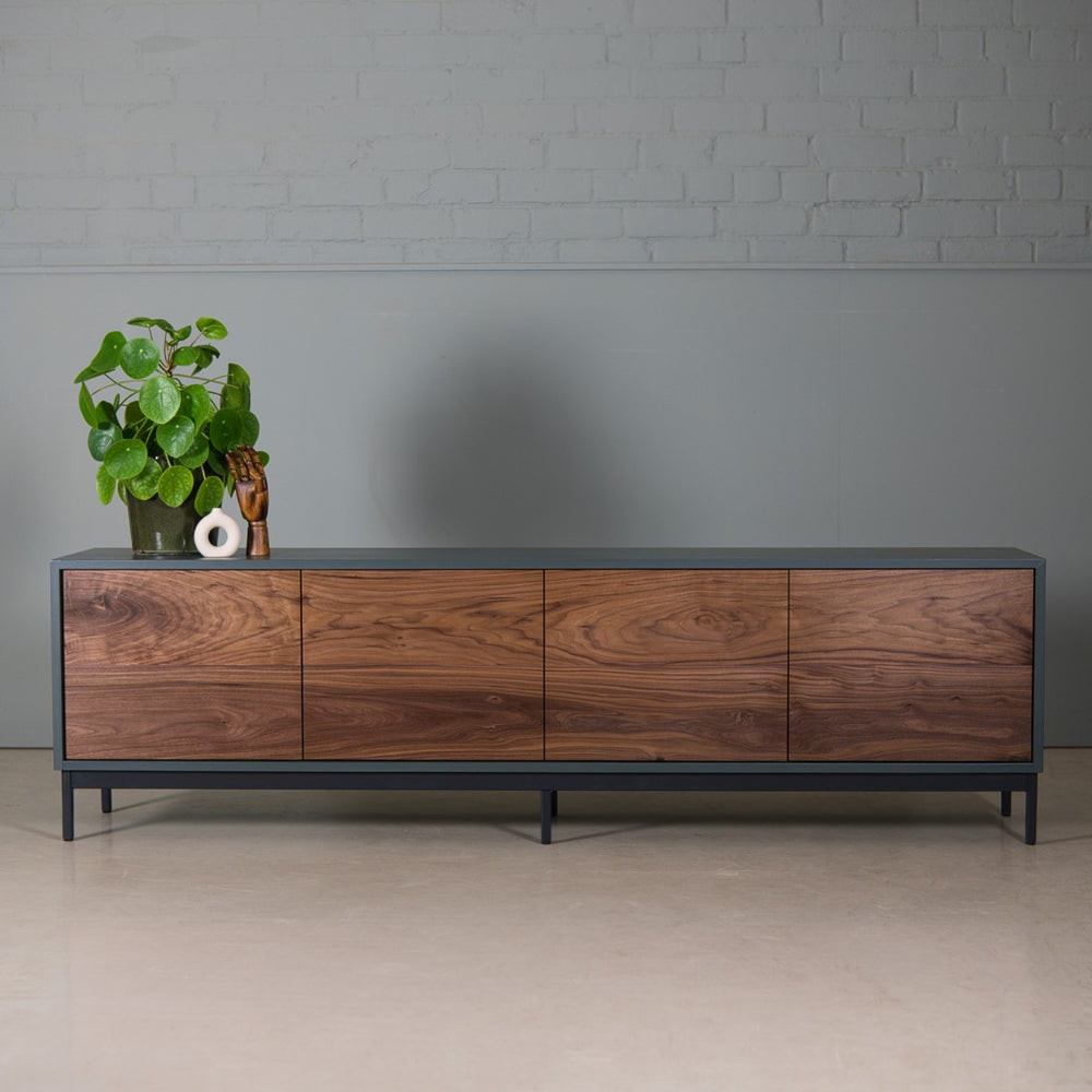 Walnut TV Unit Ari – Storage TV Unit | KODA Studios