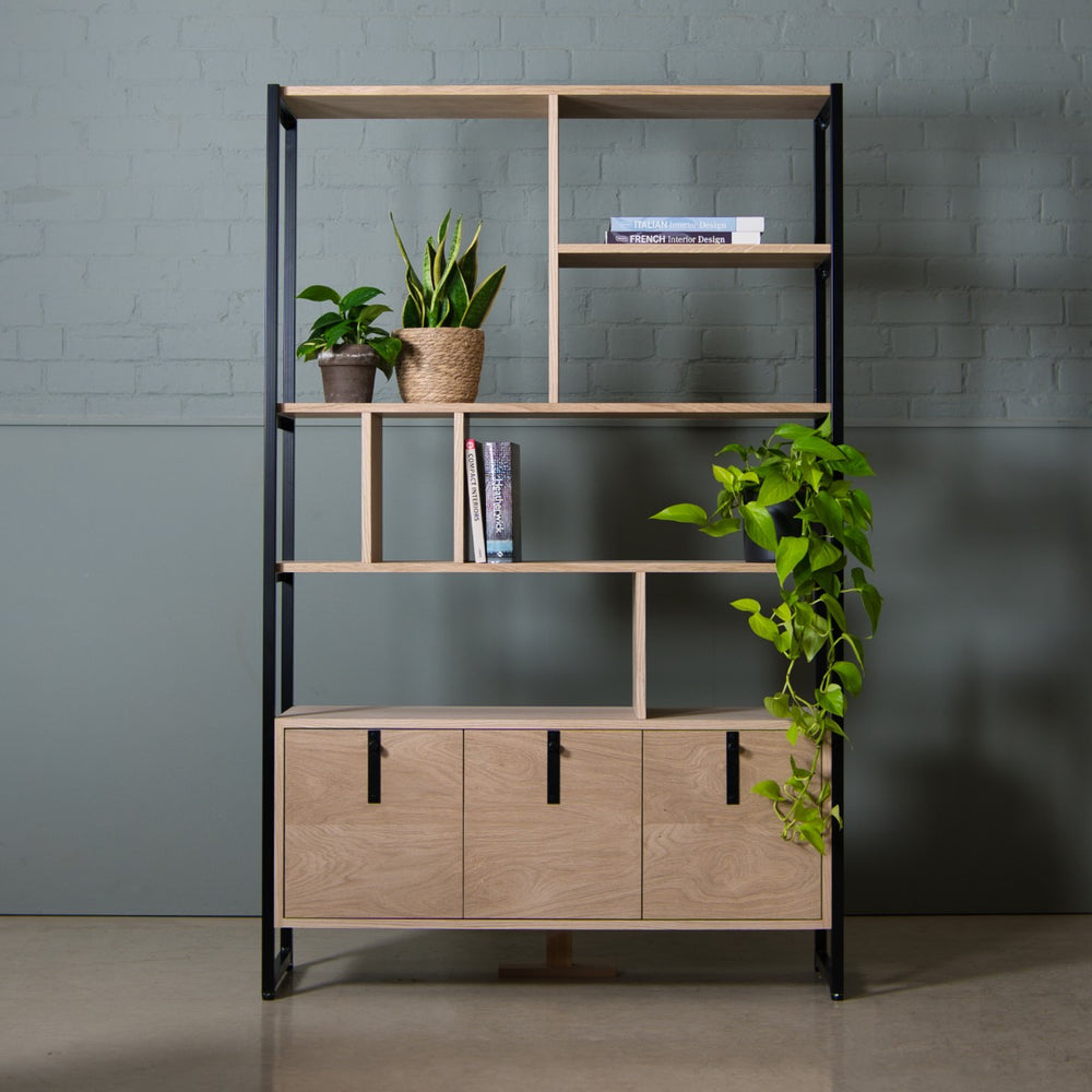 Hague Oak Shelving Unit – Oak Furniture | KODA Studios
